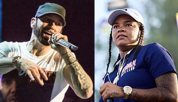 Eminem faz grandes elogios para rapper Young MA