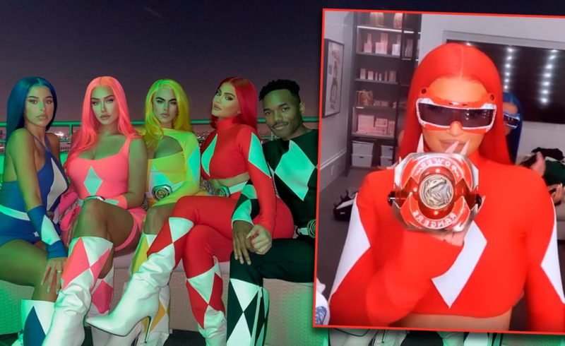 Kylie Jenner e amigas se transformam em Power Rangers sensuais para o ...