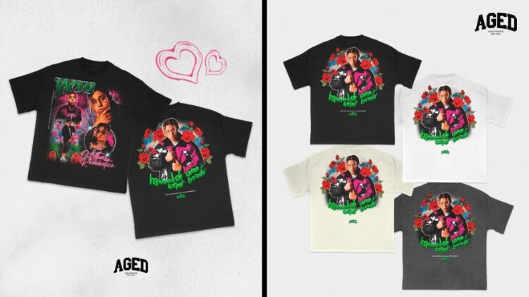 Rapper WIU lança nova coleção de camisetas com a Aged Archive