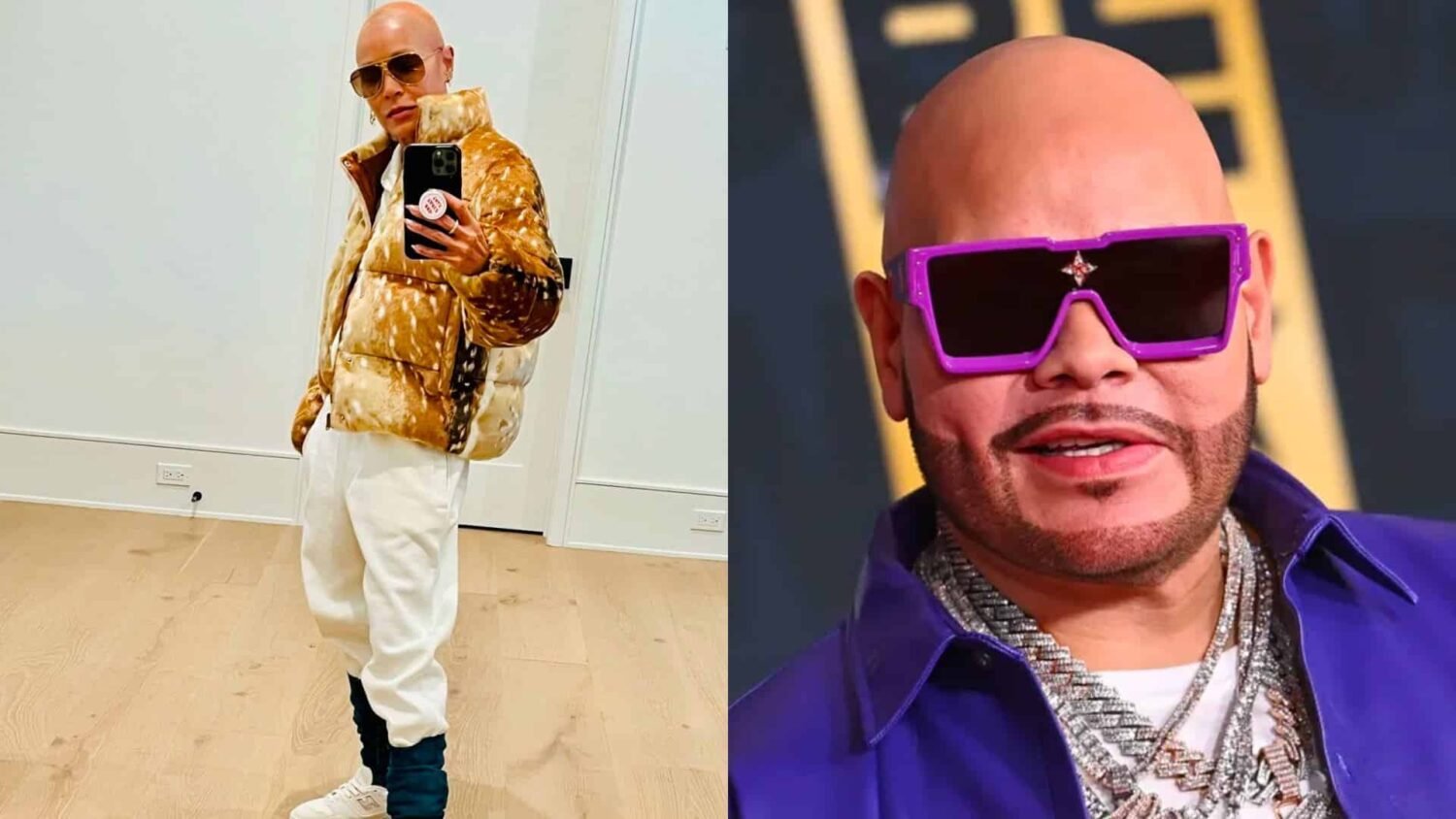 Jada Pinkett Smith é comparada ao rapper Fat Joe após postagem nas ...